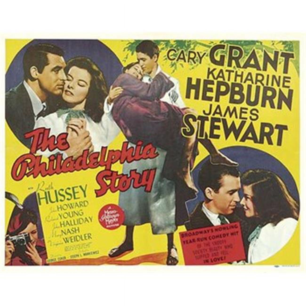 The Philadelphia Story Movie Poster (17 x 11) - Walmart.com