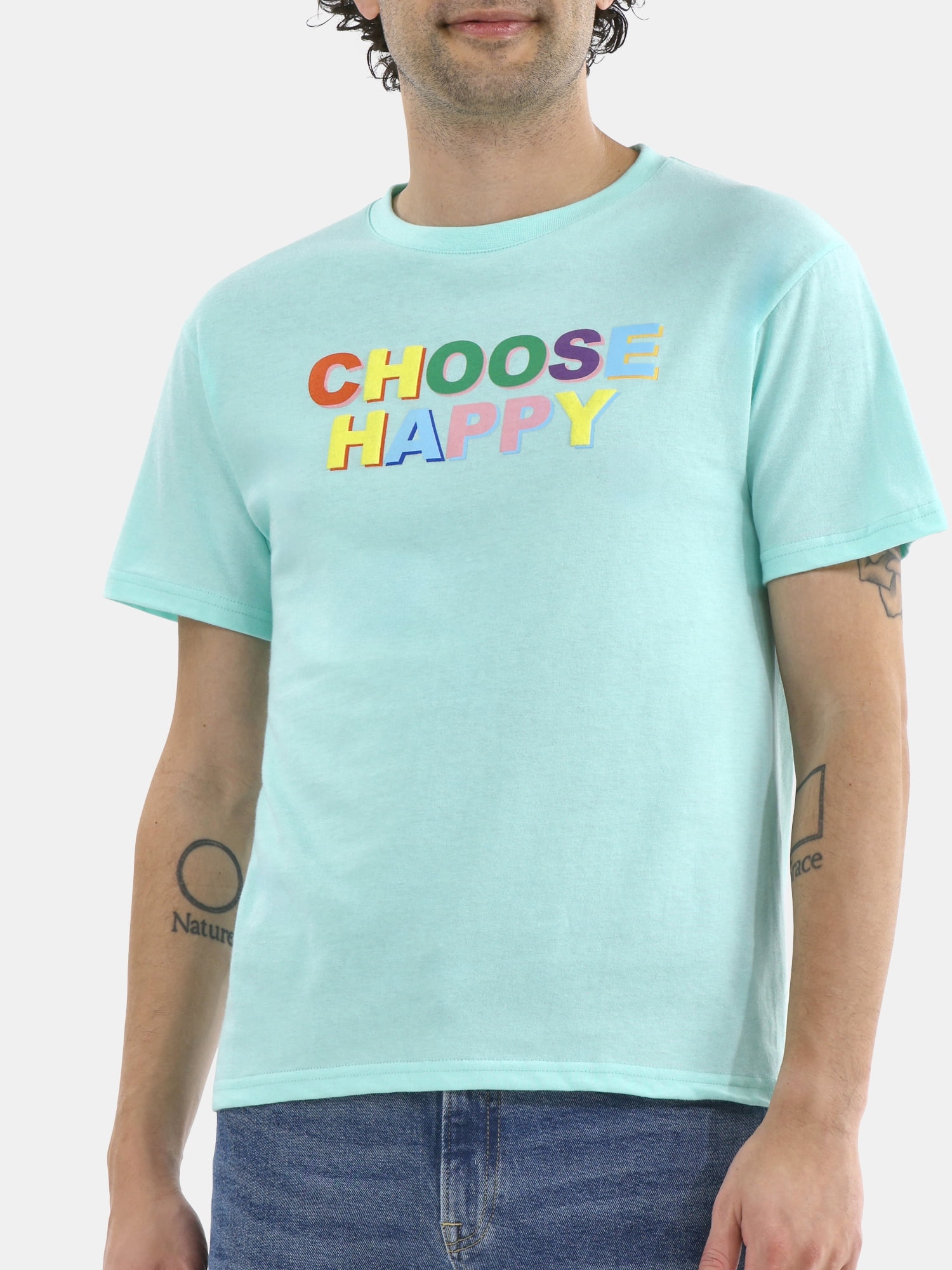 Pride The Phluid Project All Gender Choose Happy Cotton Graphic Tee ...