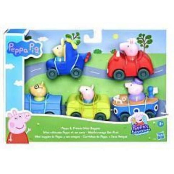 The Pig family drive cars, plastic buggies and piglets, 5set, for boys ...