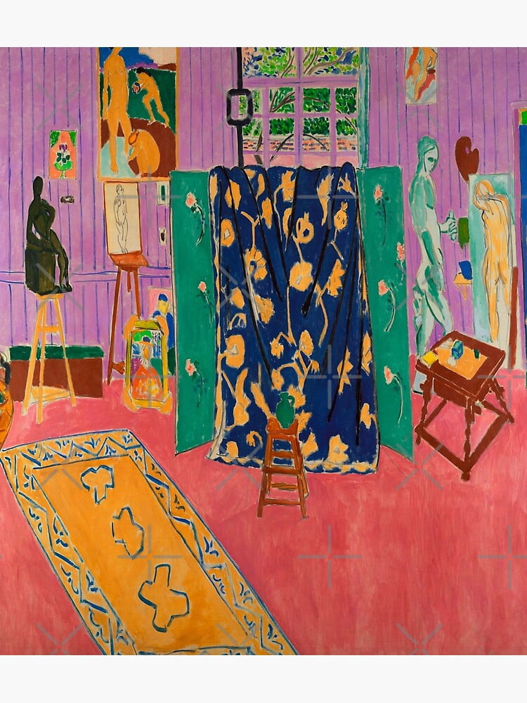 The Pink Studio-Henri Matisse Fashion Art Decor Frame - Walmart.com