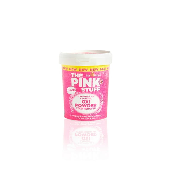 The Pink Stuff, Miracle Laundry Oxi-Powder Stain Remover for Colors, 35 ...