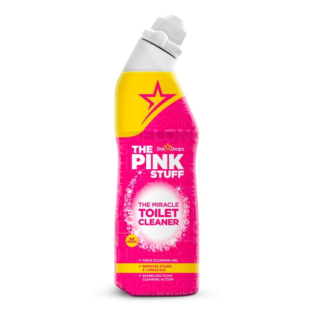The Pink Stuff, Miracle Toilet Cleaner Gel, Bathroom Cleaner, 25.4 fl ...