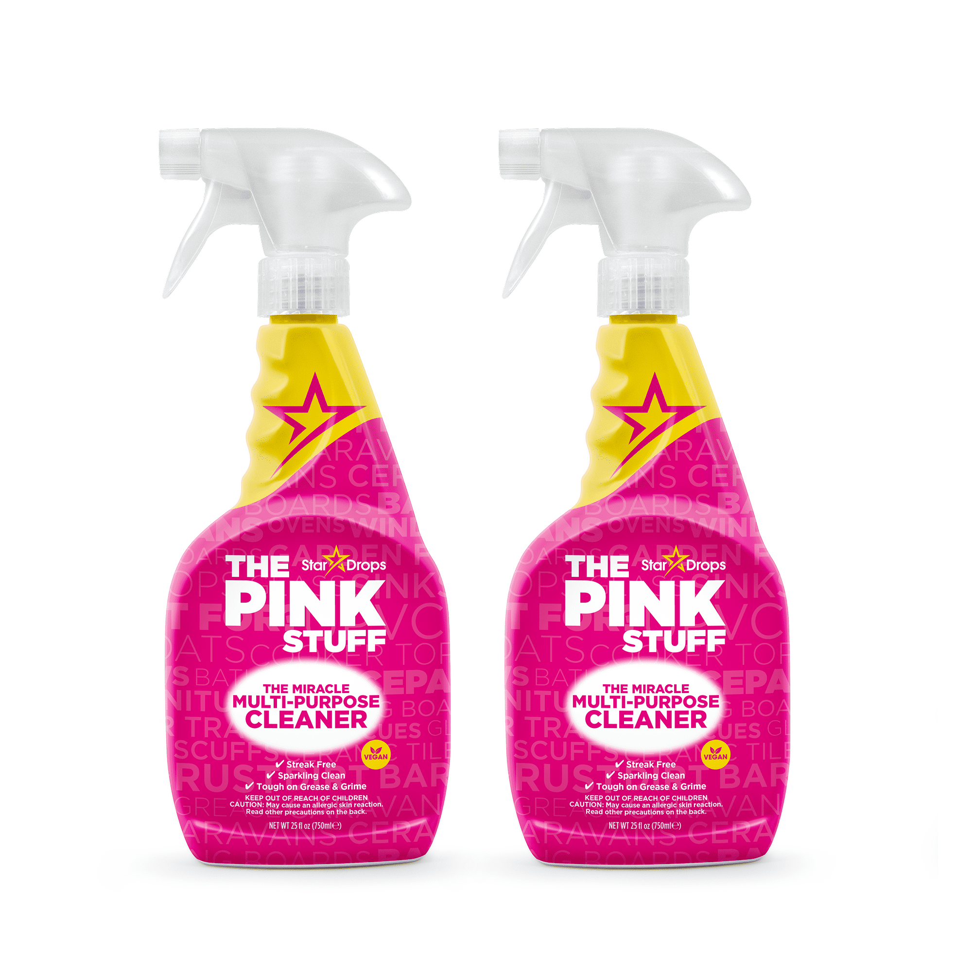 The Pink Stuff Multipurpose Spray, 2 Pack (50oz Total) - Walmart.com