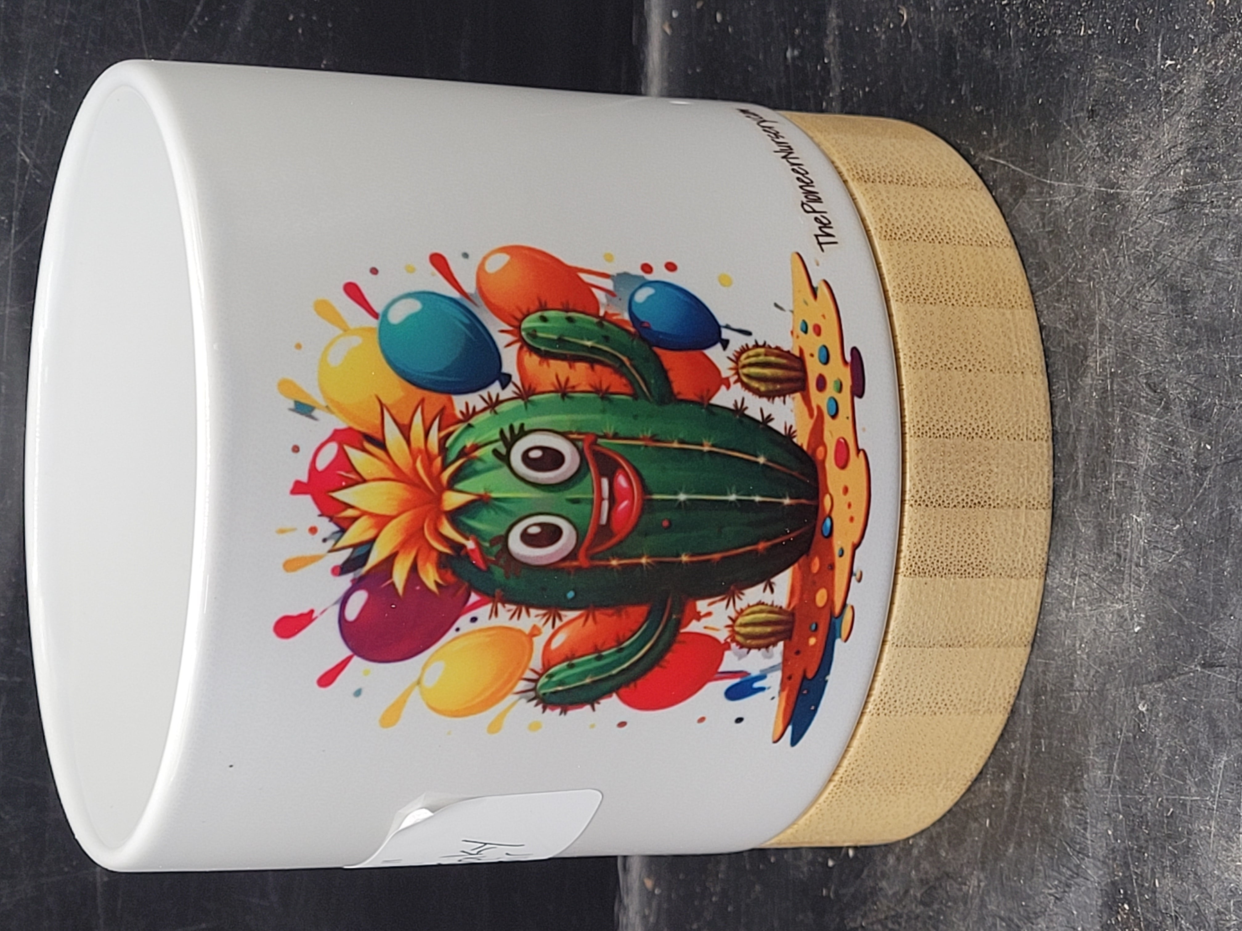 The Pioneer Nursery 4” Ceramic Planter Pot – Spiky Fool – A Wild Pot ...