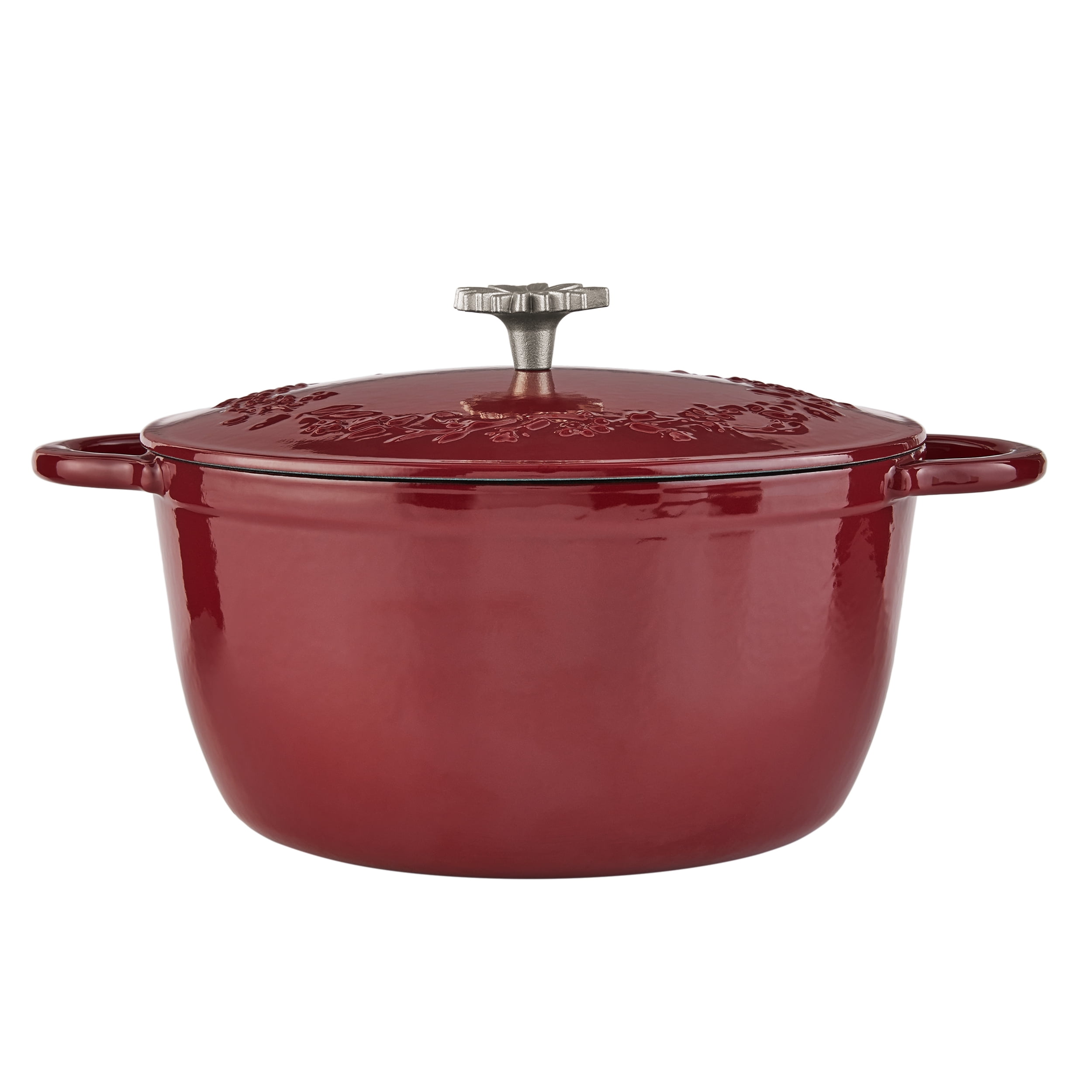 The Pioneer Woman 5qt Nonstick Enamel on Cast Iron Dutch Oven with ...