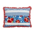 The Pioneer Woman Blue Heritage Floral 2-Piece Cotton KIng Sham Set ...