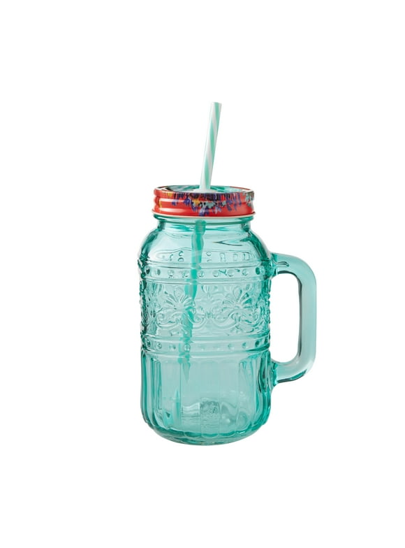 Mason Jars with Handles in Drinkware - Walmart.com