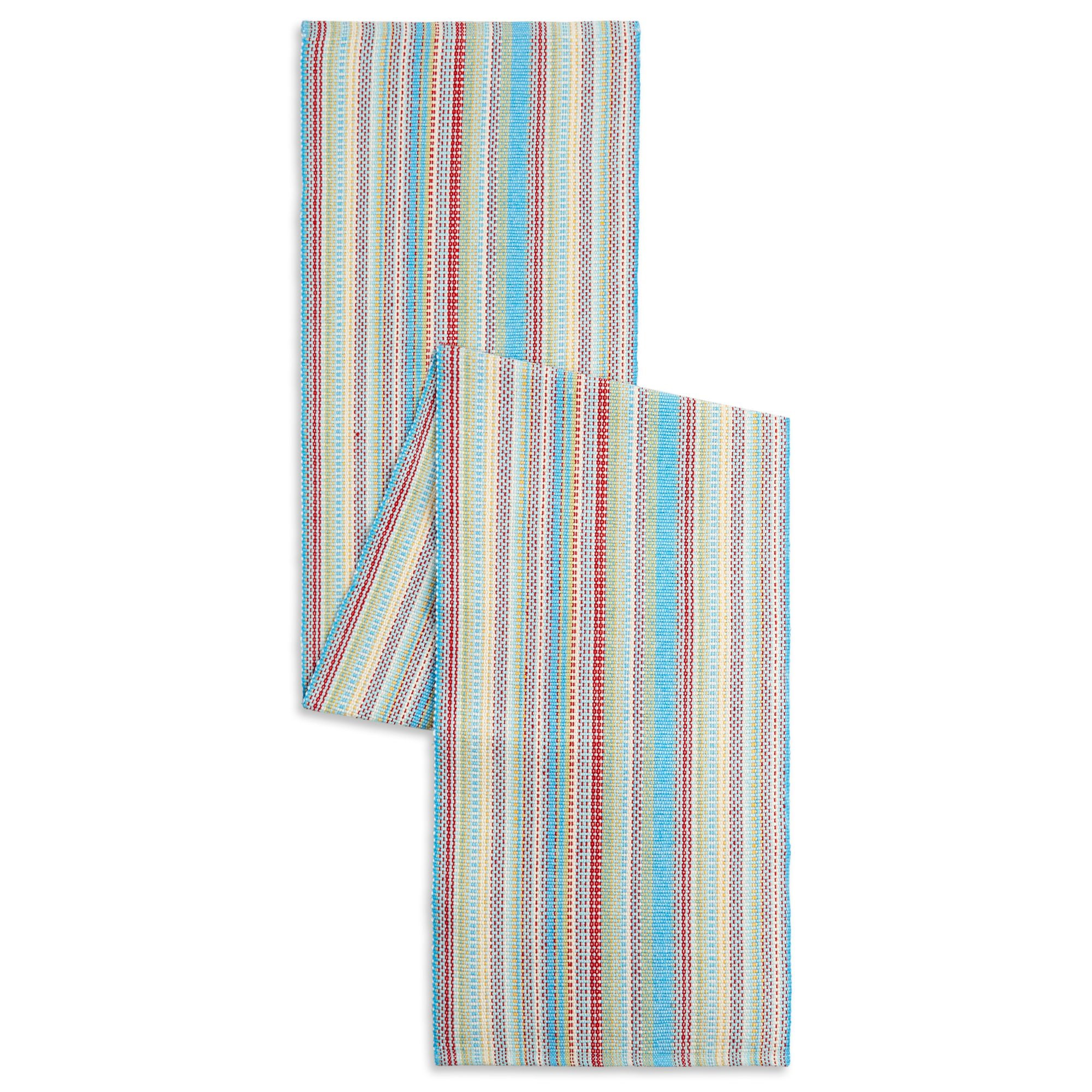The Pioneer Woman Chunky Stripe Table Runner, Red, 14"W x 90"L ...