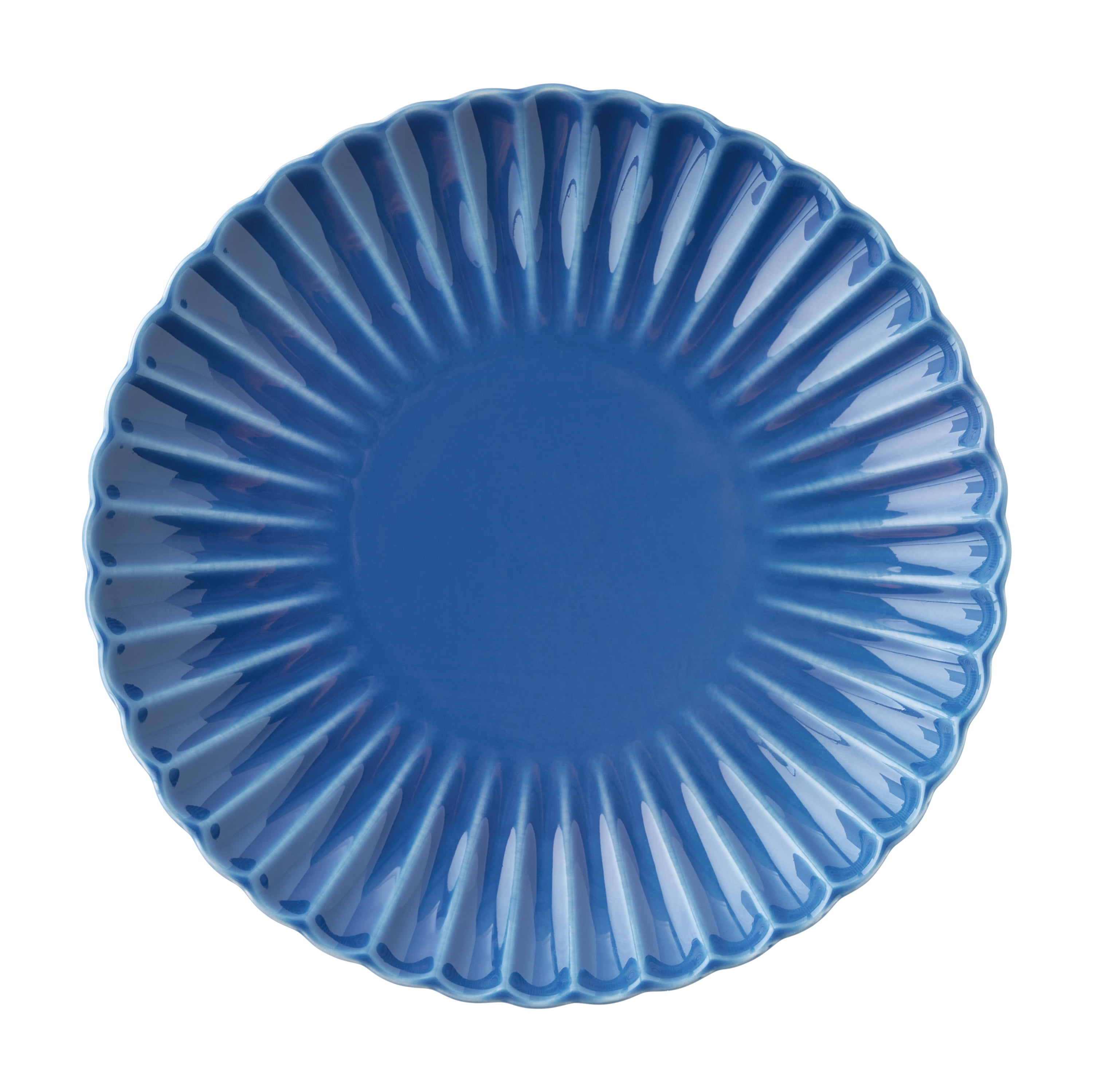 The Pioneer Woman Colette Stoneware Dinner Plate 10.5 inches, Blue ...