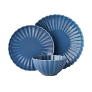 Yellowstone Kayce 12-Piece Reactive Ceramic Dinnerware Set - Walmart.com
