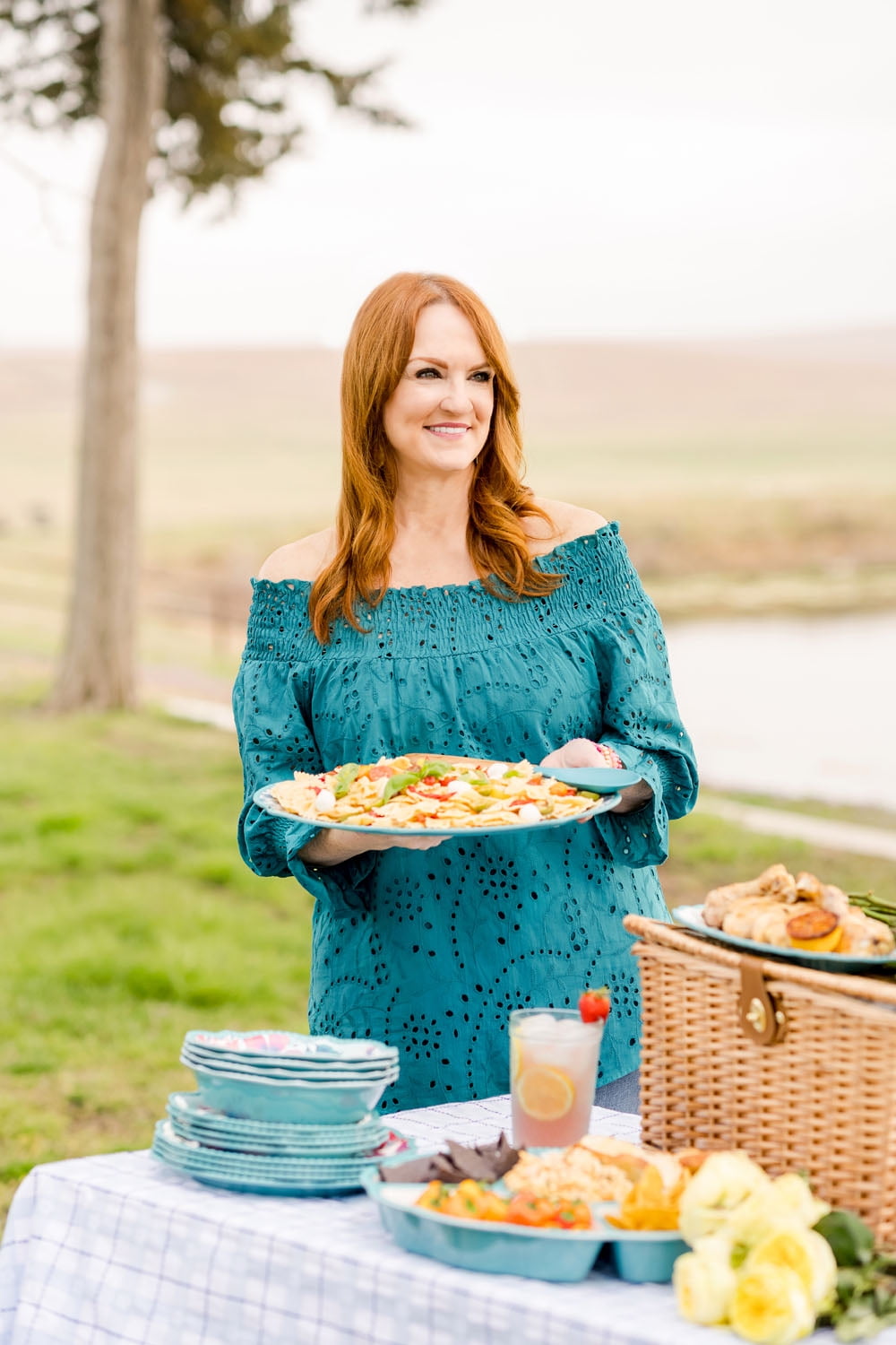 the-pioneer-woman-cotton-off-the-shoulder-smocked-eyelet-blouse-women