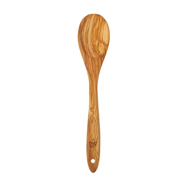 The Pioneer Woman Cowboy Rustic Olive Wood Spoon - Walmart.com