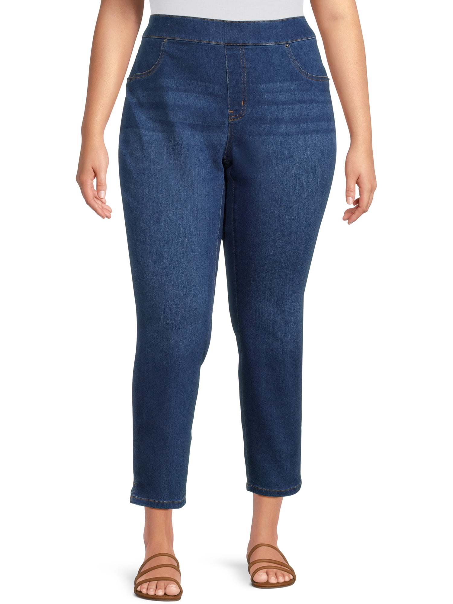 The Pioneer Woman Women's Pull-On Stretch Denim Jeggings - Comfort Fit ...