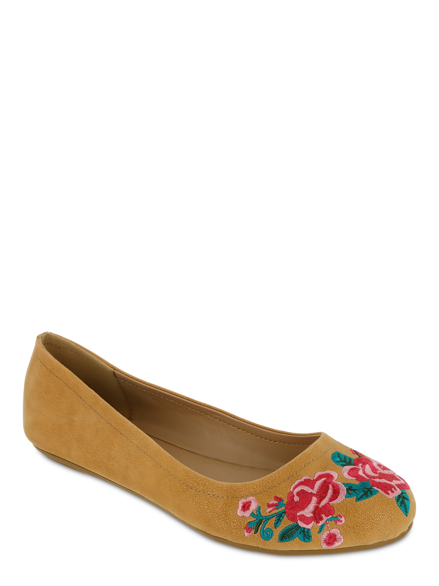 The Pioneer Woman Embroidered Ballet Flat - Walmart.com
