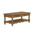 The Pioneer Woman Helen Coffee Table Made With Solid Wood Frame ...