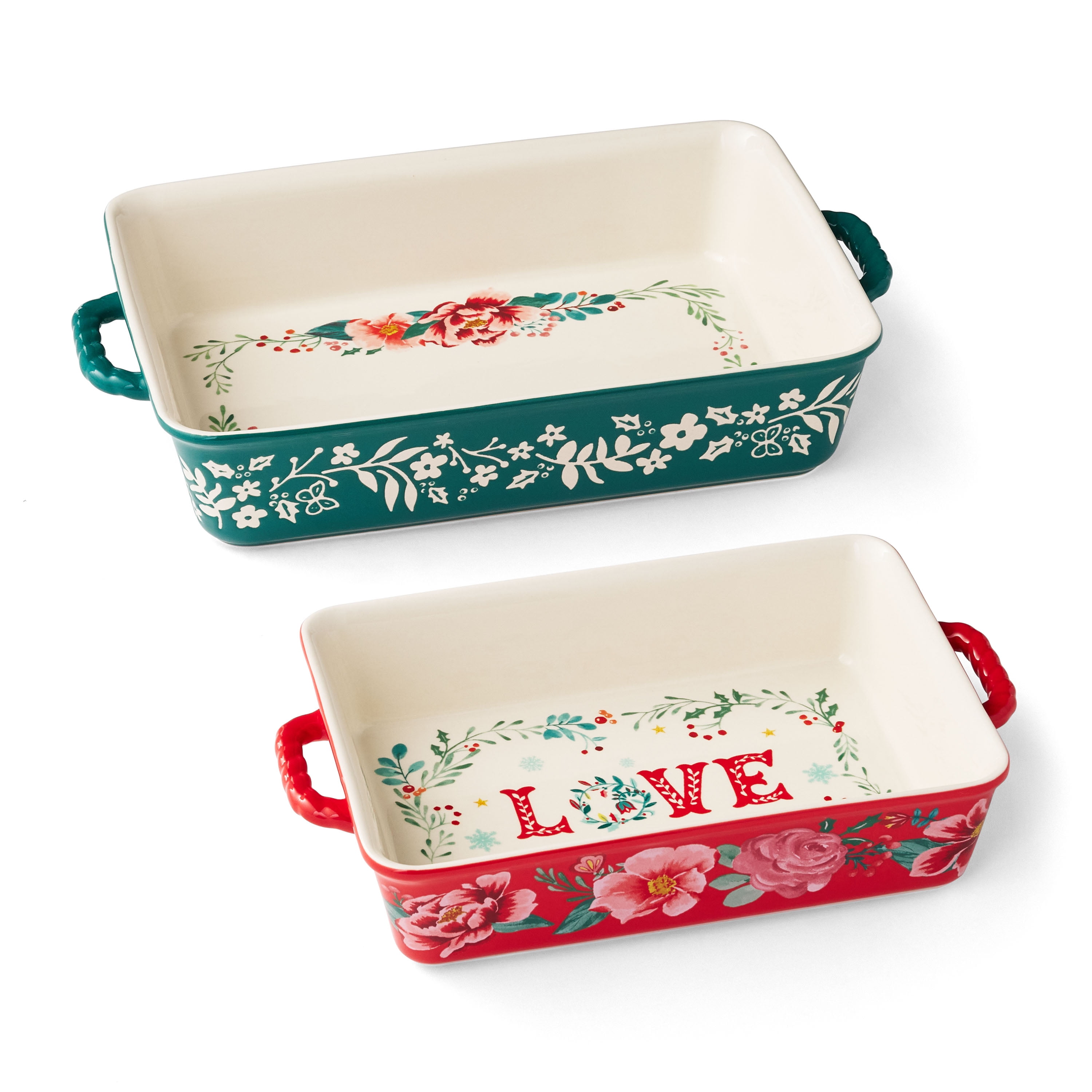 The Pioneer Woman Merry Meadow 2-Piece Nesting Bakeware Set - Walmart.com