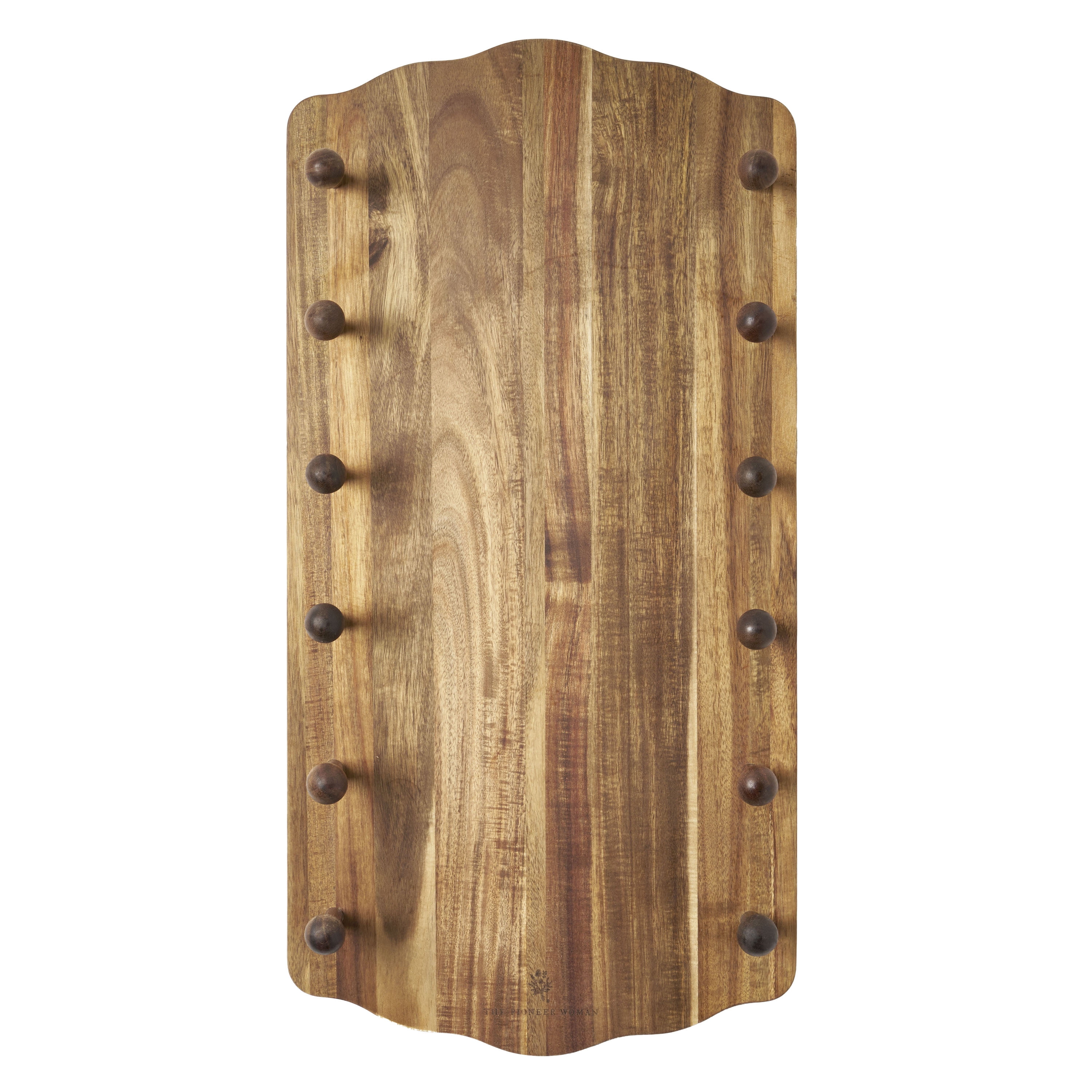 The Pioneer Woman Acacia Wood Rolling Pin Rack - Walmart.com