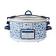 The Pioneer Woman Scroll Floral 6-Quart Stainless Steel Digital Slow ...