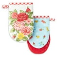 The Pioneer Woman Sweet Rose Mini Mitt Set, Multicolor, 5.5"W x 8"L, 2 ...