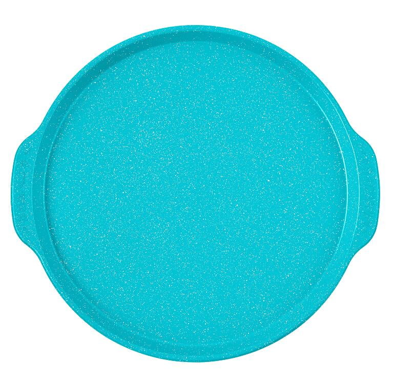 The Pioneer Woman Teal Speckle 16" Nonstick Aluminum Pizza Pan ...