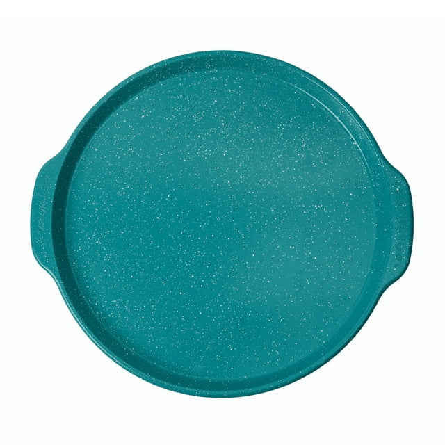 The Pioneer Woman Teal Speckle 16" Nonstick Aluminum Pizza Pan ...