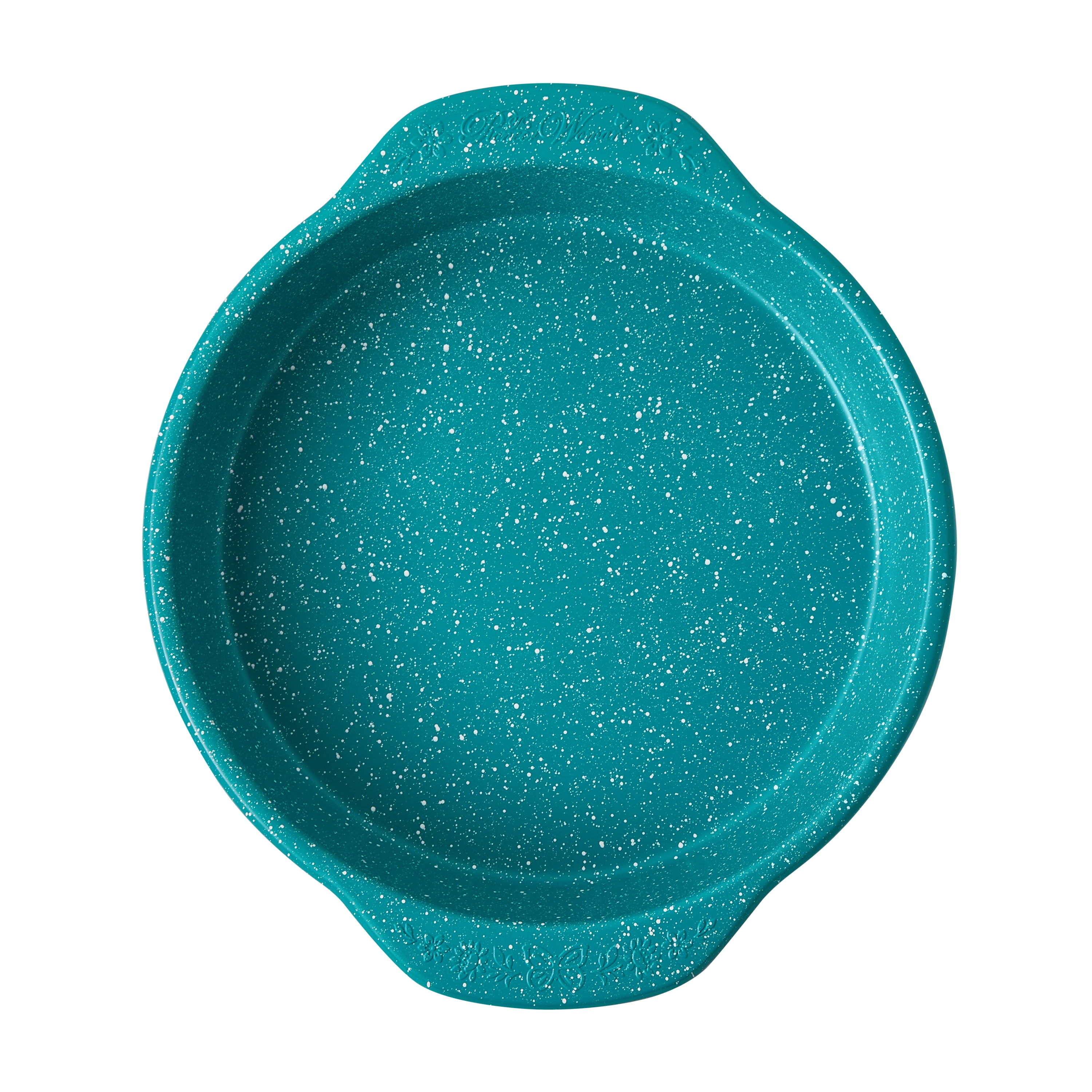 The Pioneer Woman Teal Speckle Timeless 9" Nonstick Aluminized Steel ...