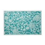 The Pioneer Woman Tonal Toss Microfiber Blue Accent Rug, 30" x 46 ...