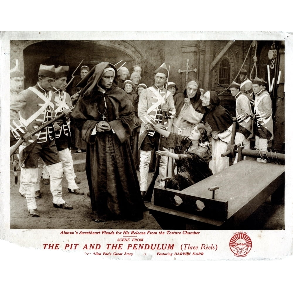 The Pit And The Pendulum Movie Poster Masterprint (14 x 11) - Walmart.com