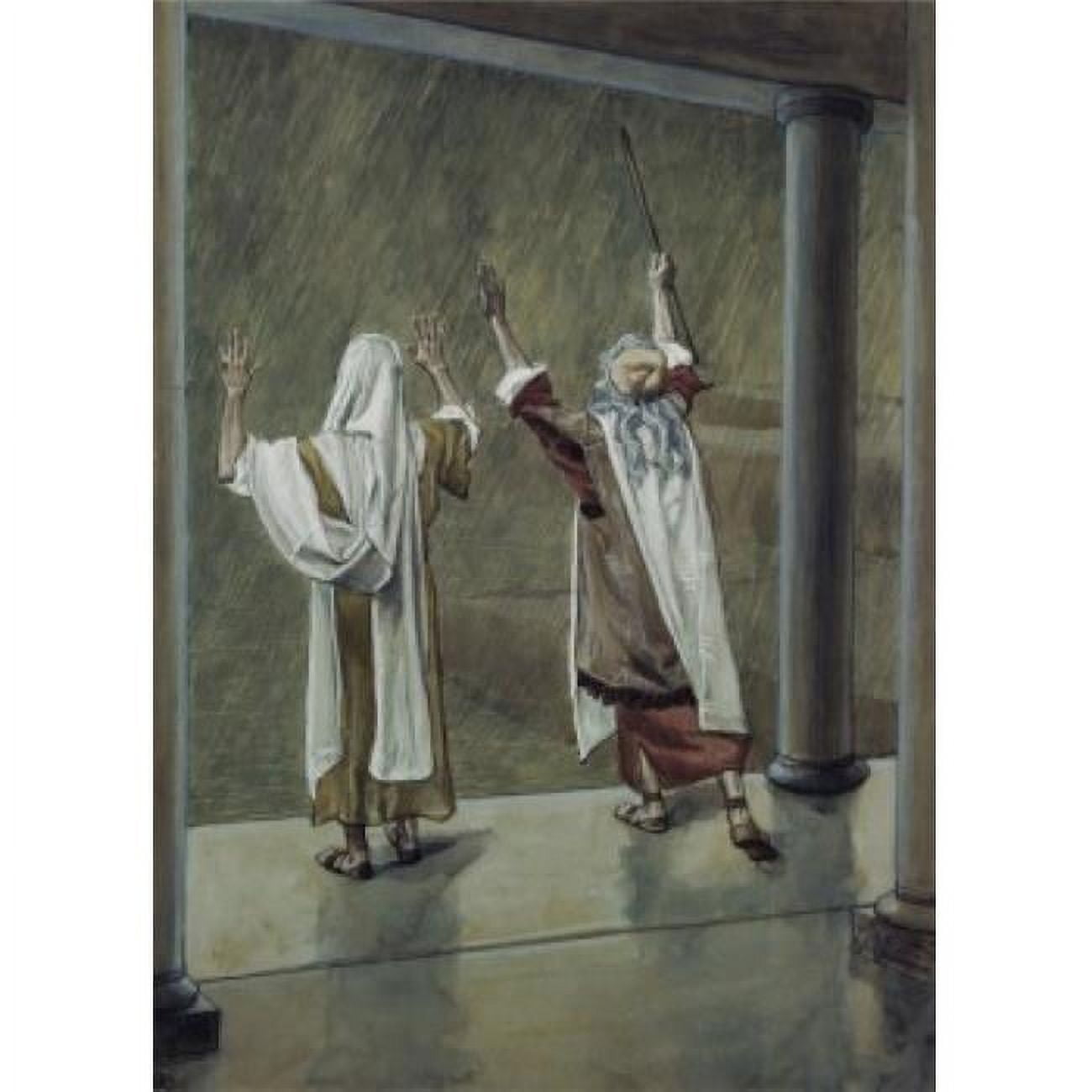 The Plague of Hail James J. Tissot 1836-1902 French Jewish Museum New York Poster Print - 18 x ...