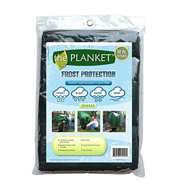 The Planket Frost Protection Plant Cover, 10 ft Round - Walmart ...