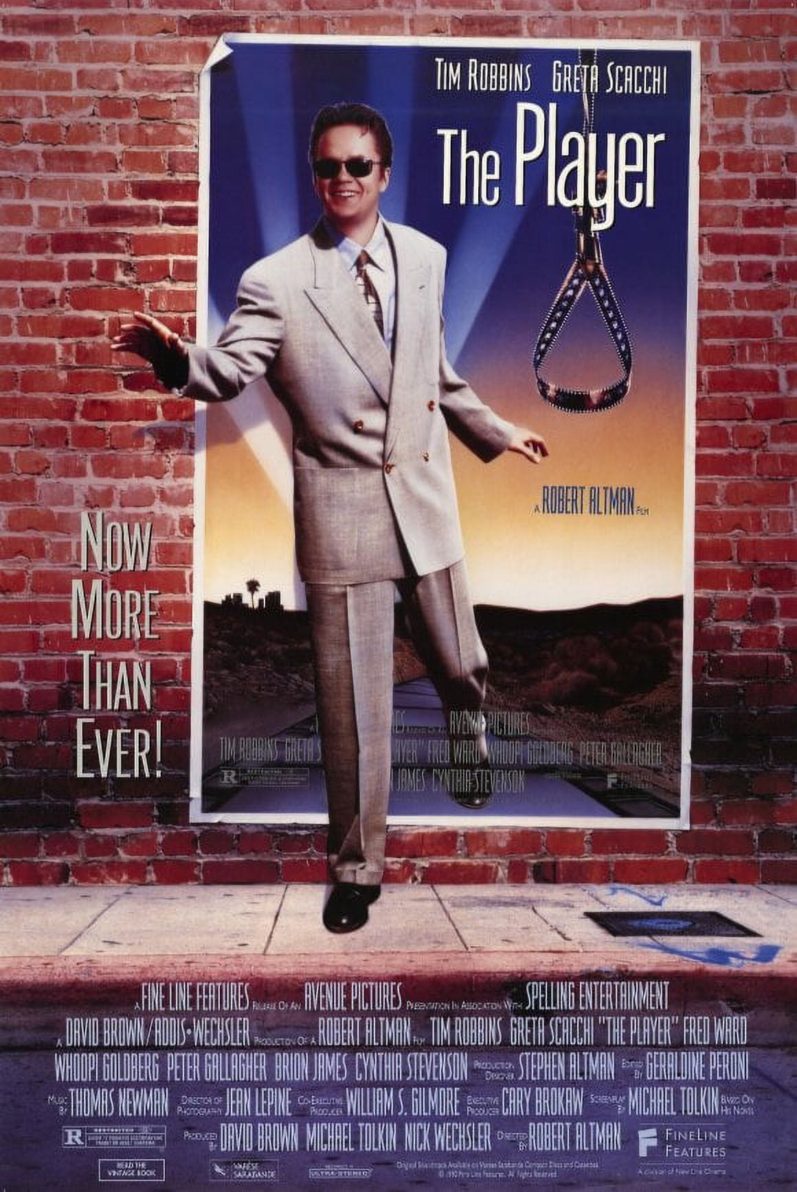 The Player - movie POSTER (Style B) (11" x 17") (1992) - Walmart.com