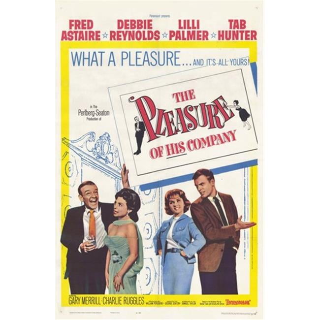 The Pleasure of His Company Movie Poster - 11 x 17 in. - Walmart.com