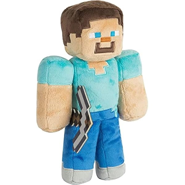 The Plushie Guy Steve Plushie Collectible Stuffed Toy Large 12 Inches ...