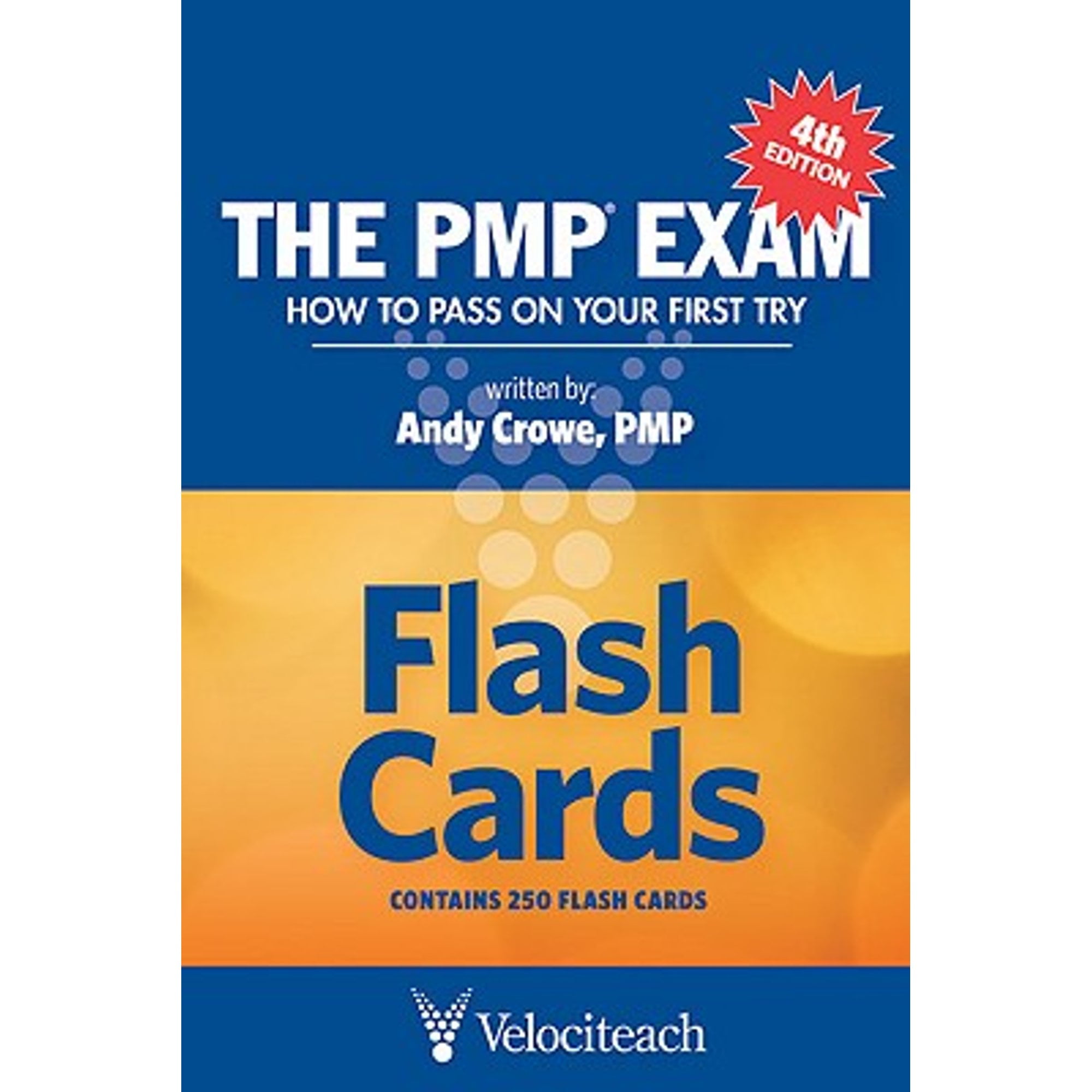 Pre-Owned The Pmp Exam: Flash Cards (Hardcover 9780972967372) by Andy Crowe - Walmart.com