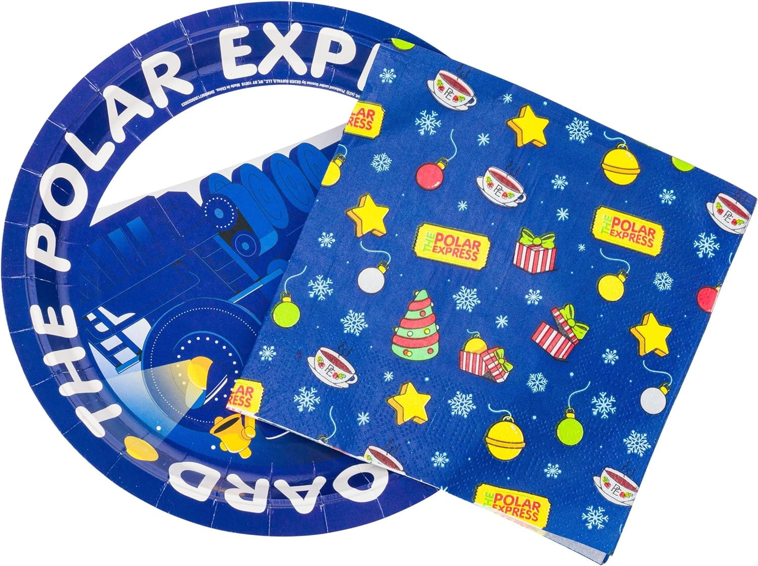 Silver Buffalo The Polar Express All Aboard Christmas Holiday Train 32 ...