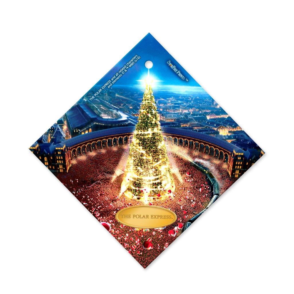 The Polar Express (Christmas Tree) StarFire Prints™ Glass Art - Walmart.com