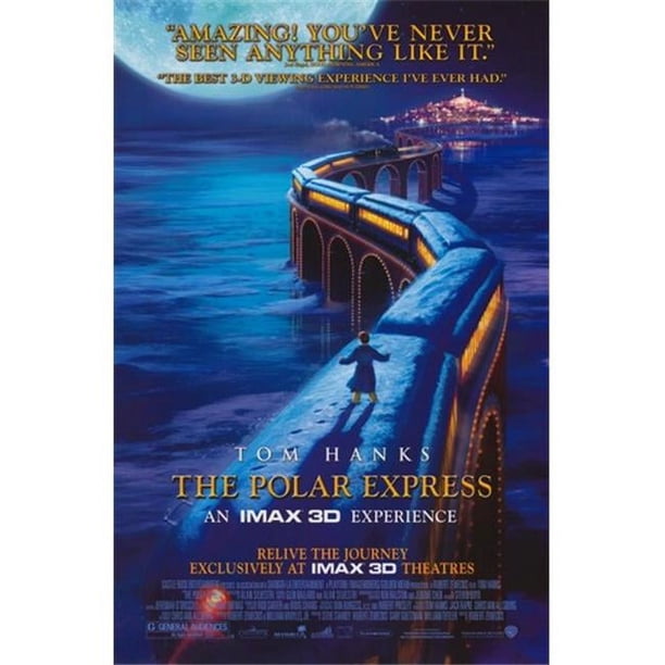 The Polar Express Movie Poster (11 x 17) - Walmart Business Supplies