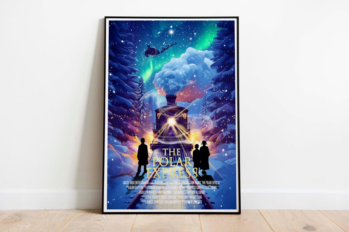 The Polar Express Print, The Polar Express Poster, Animated Movies ...
