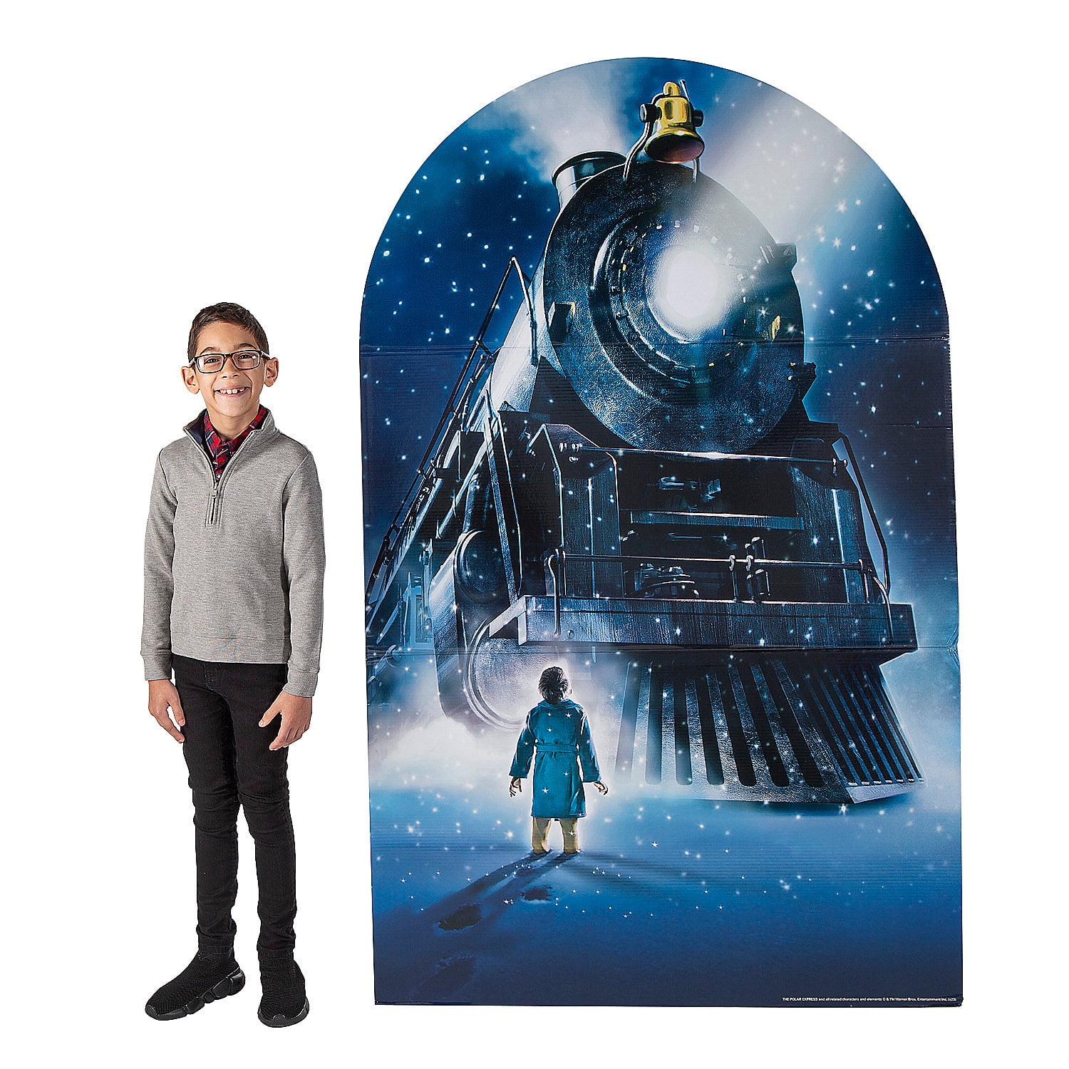 The Polar Express Train Cardboard Cutout Stand-Up - Walmart.com