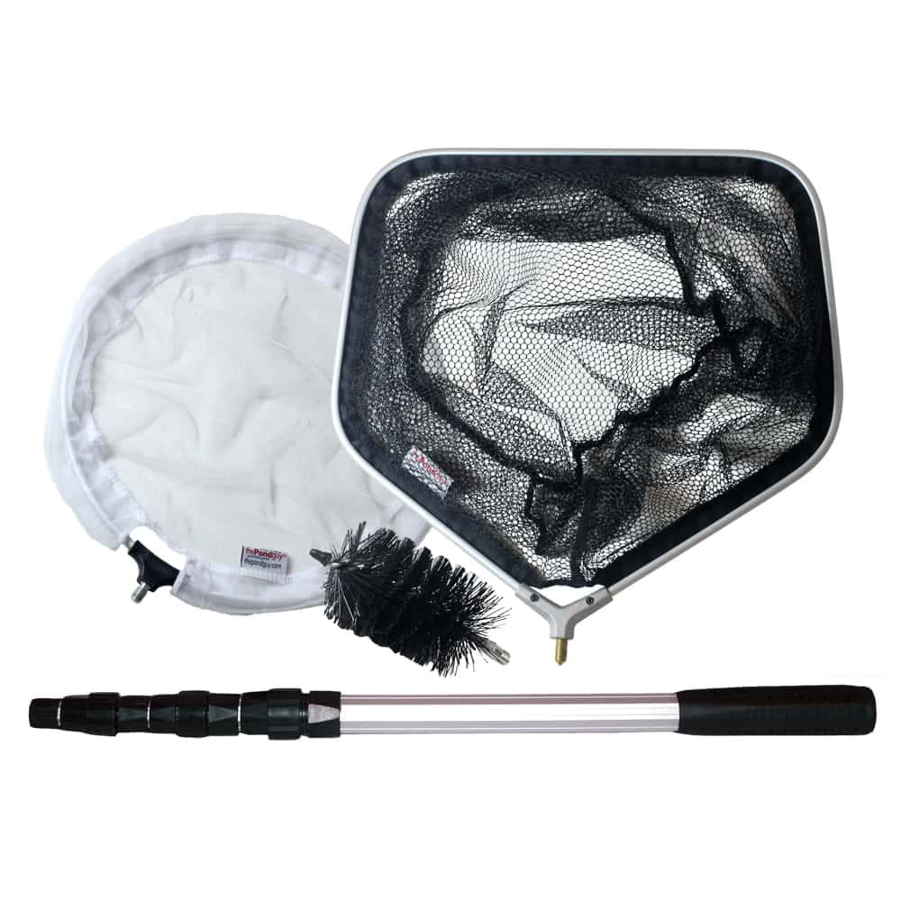 The Pond Guy 3-In-1 Interchangeable Pond Tool, Telescoping Handle ...