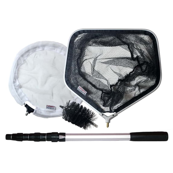 The Pond Guy 3-In-1 Interchangeable Pond Tool, Telescoping Handle ...