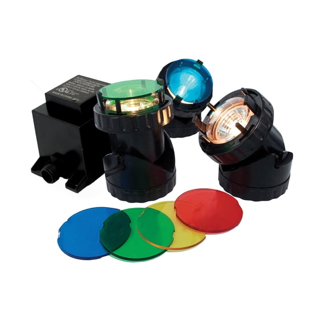 The Pond Guy Halogen Mini 3-Pack Halogen Light Kit - Walmart Business ...