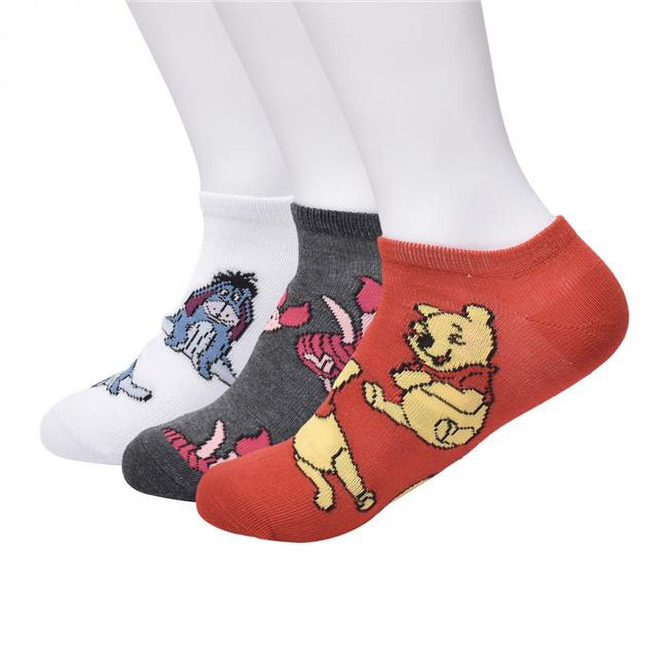 The Pooh & Friends Low-Cut Socks Box Set for Womens - 3 Pair - Walmart.com