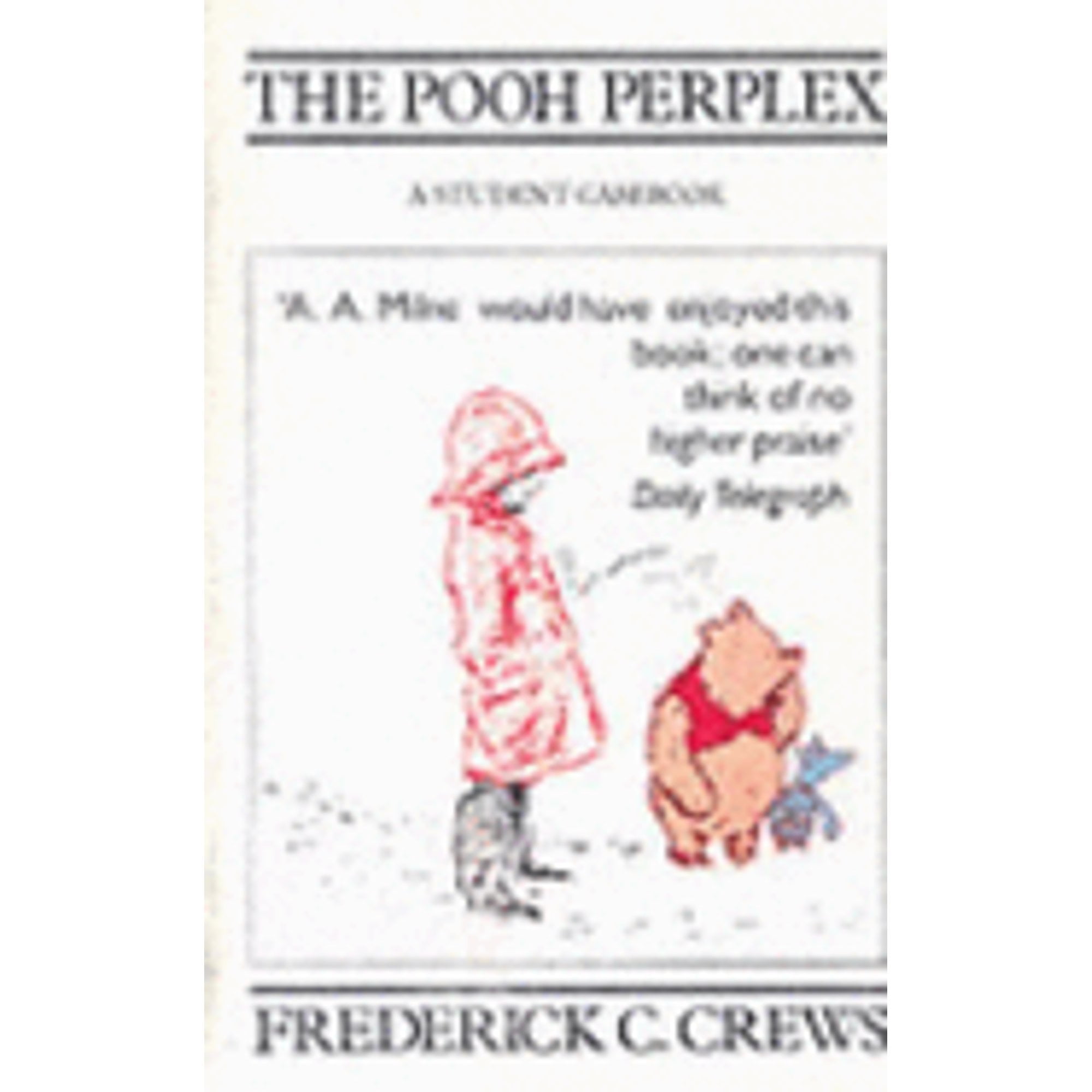 Pre-Owned The Pooh Perplex: A Student Casebook (Paperback) 0860720268 ...