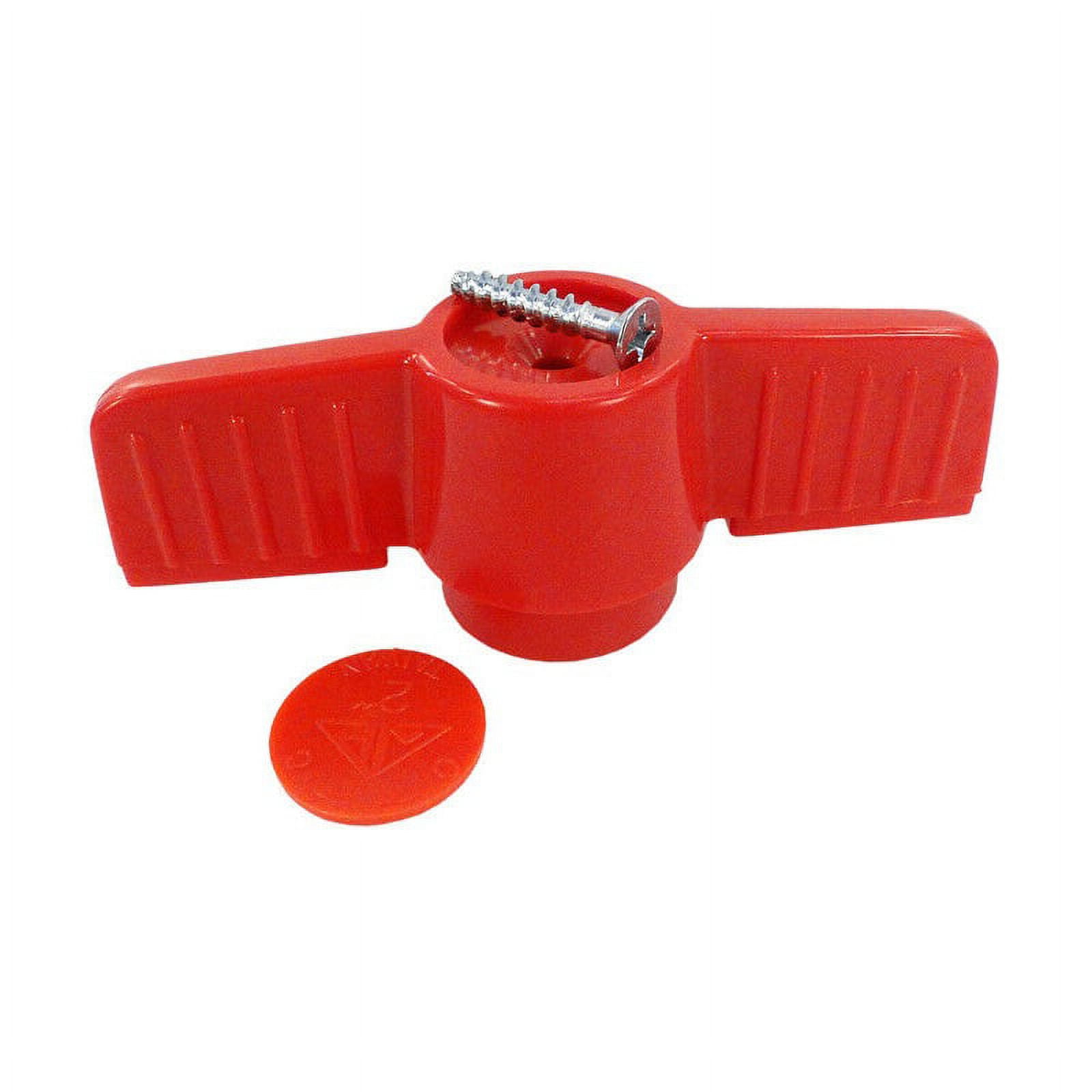 2" Red American Granby Ball Valve Replacement Handle-HMIP200 - Walmart.com