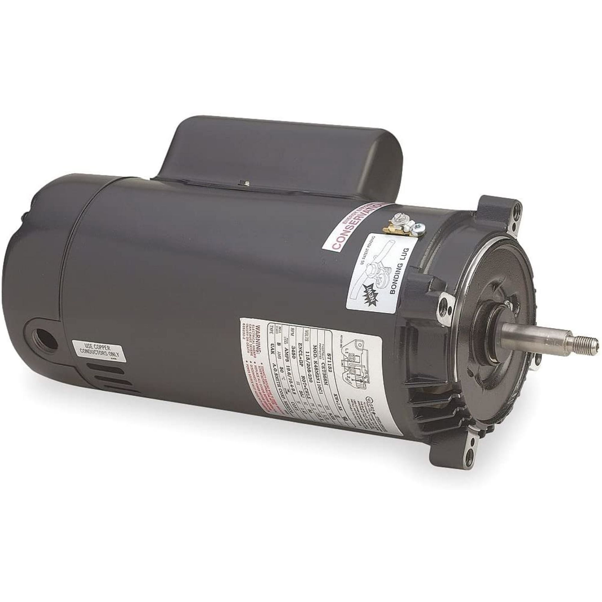 The Pool Supply Shop 3/4 HP Threaded Shaft Horizontal C-Face Pool Pump ...