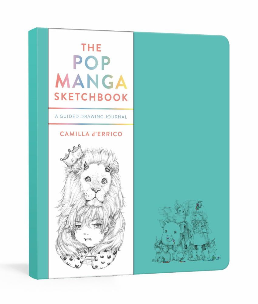 The Pop Manga Sketchbook: A Guided Drawing Journal (Illustrated edition ...