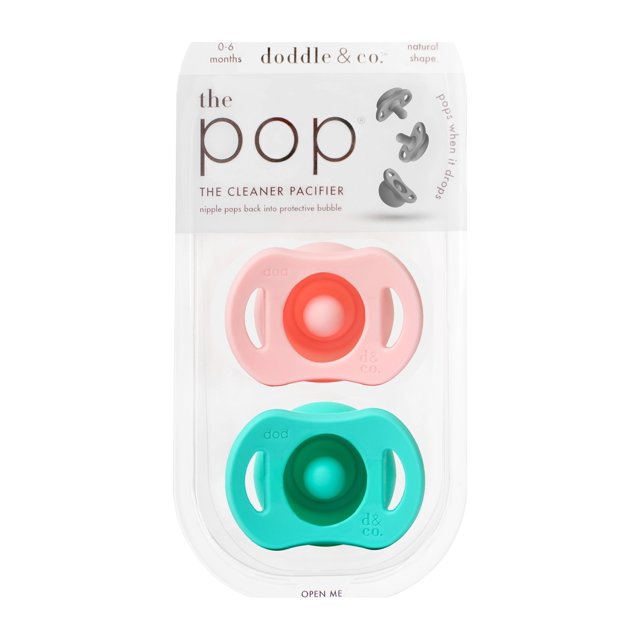 The Pop Twin Pacifier, Make Me Blush + In Teal Life - Walmart.com