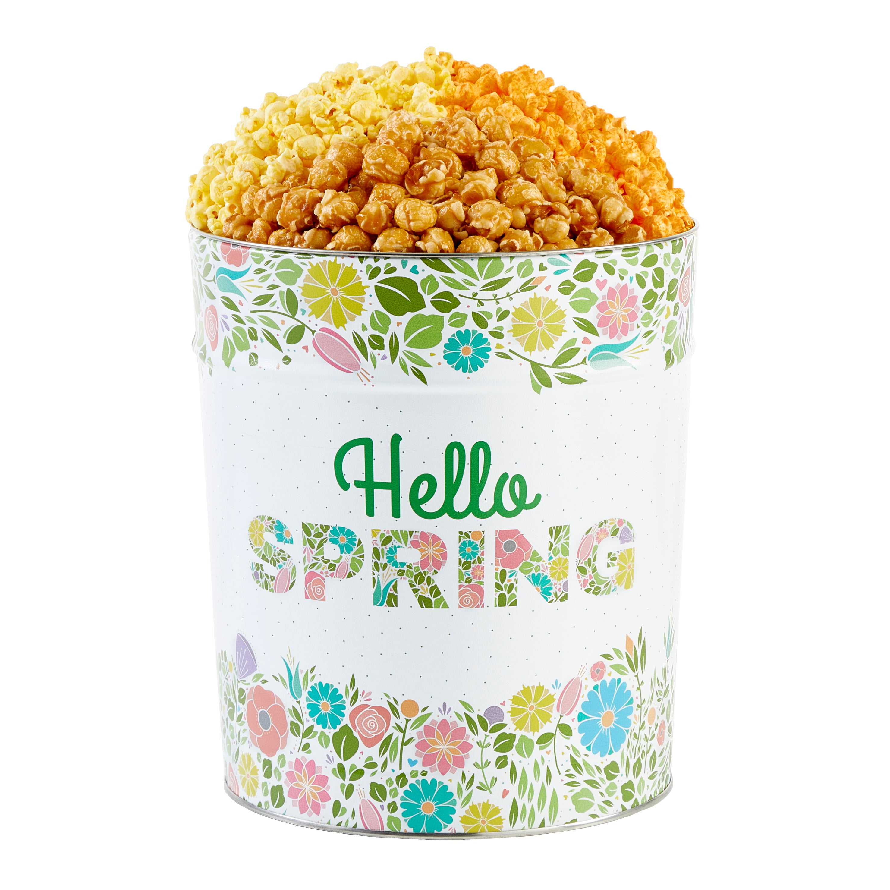 The Popcorn Factory 3.5 Gallon Swing into Spring Popcorn Gift Tin ...