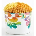 The Popcorn Factory Multicolor Rainbow 3 Flavor Popcorn Tin, 2 Gallons ...